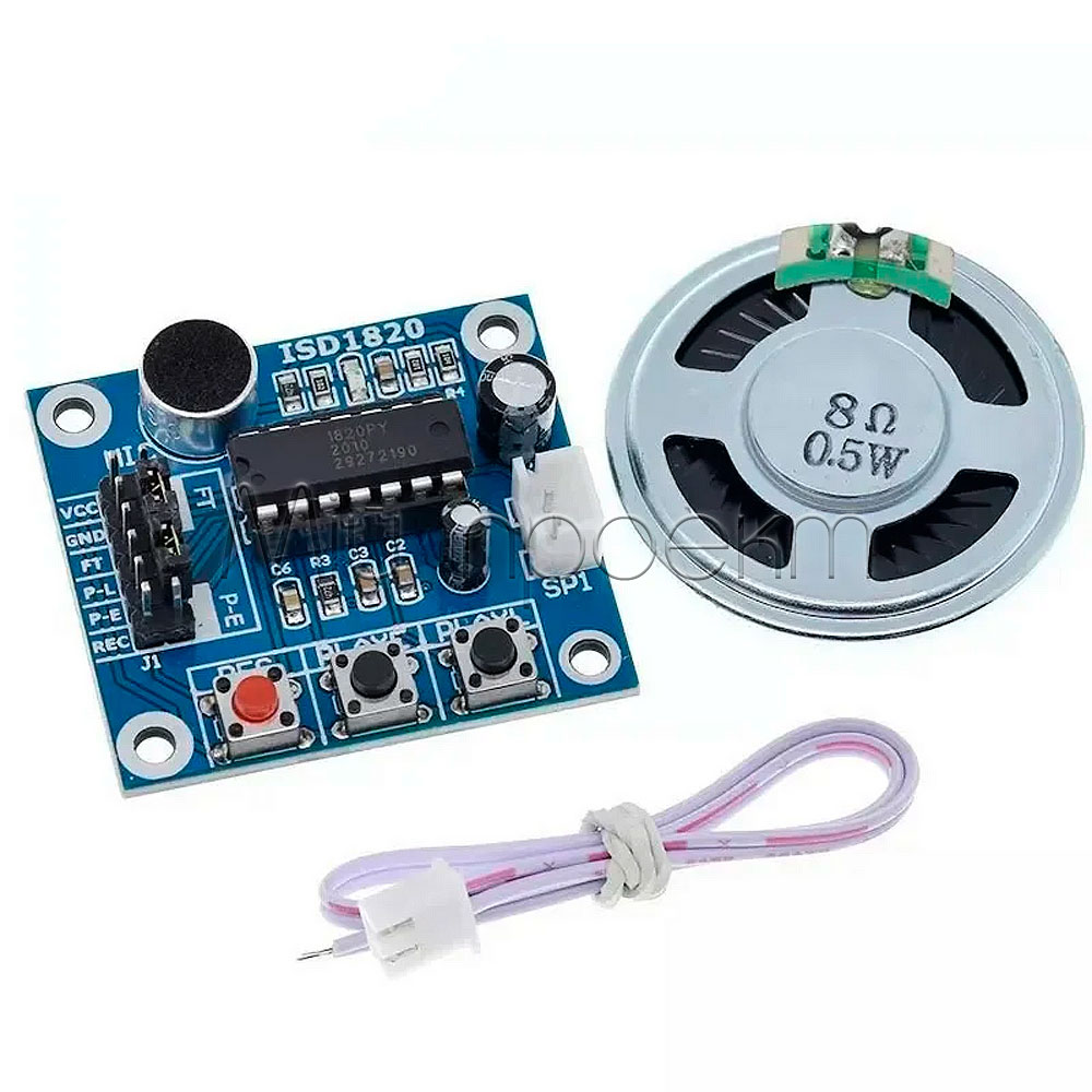 Купити⭐ISD1820 Модуль Запису Відтворення Звуку⭐Доставка