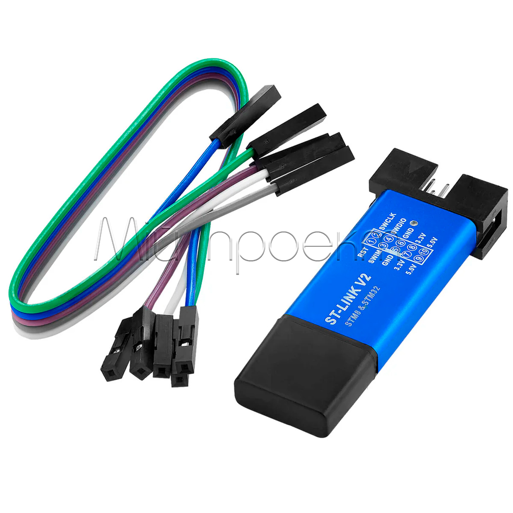 ST-LINK V2 mini | STM8/STM32, SWIM/SWD 🔧 50.7×20.2×9 мм