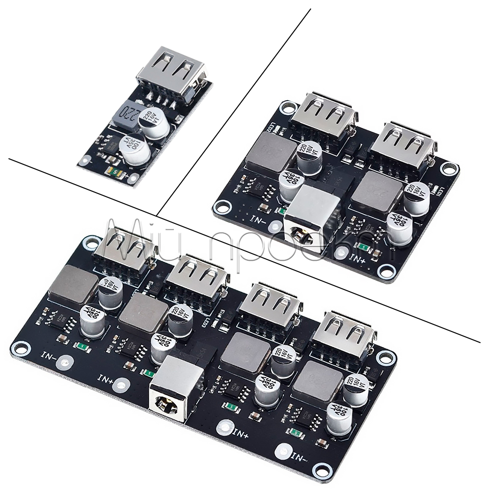 MH-KC24 | 6-32V, 24W, QC3.0, 1–4 USB-A до 95% ефективність