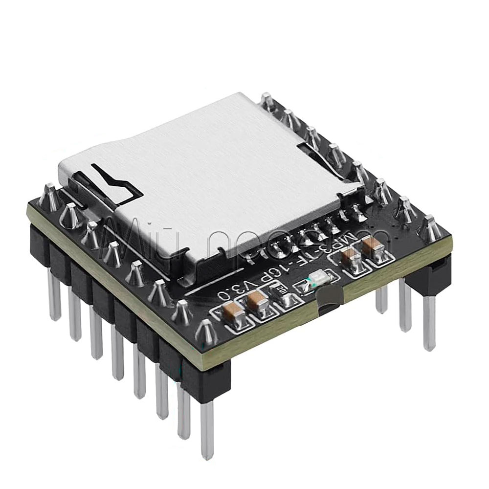 DFPlayer Mini MP3 | 3.3–5V, microSD 32GB Для Arduino