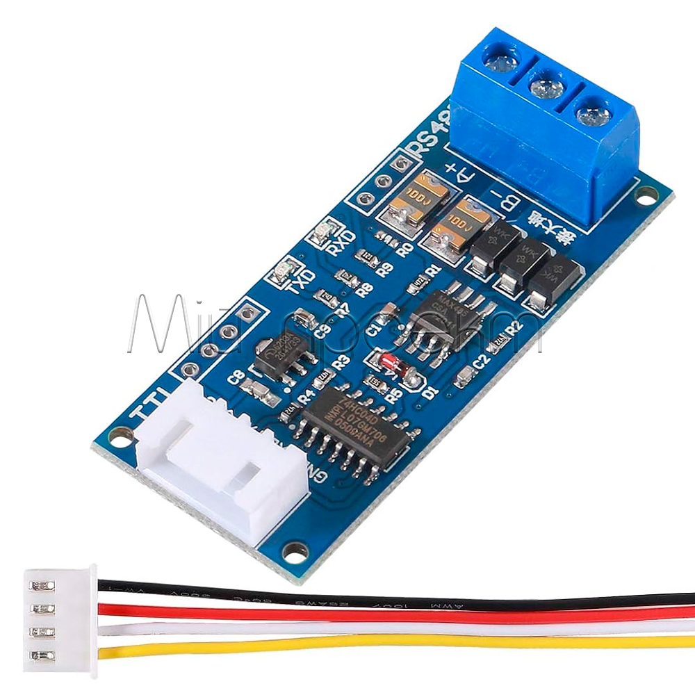 XY-485 адаптер | RS-485↔TTL, 3–30V, авто-потік ⚡ до 800 м