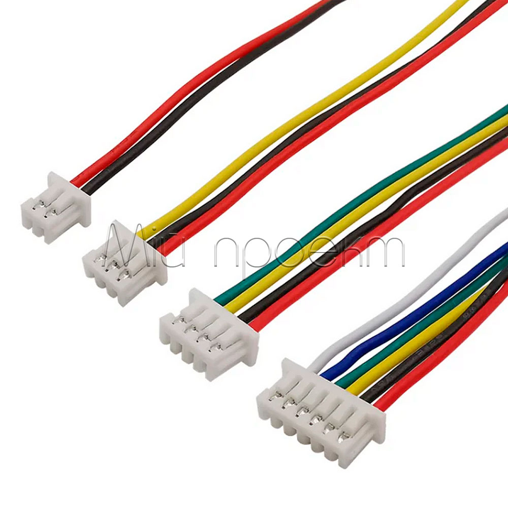 Роз'єм JST PH 1.25мм | 2–8pin, 150мм ⚡ Надійне підключення