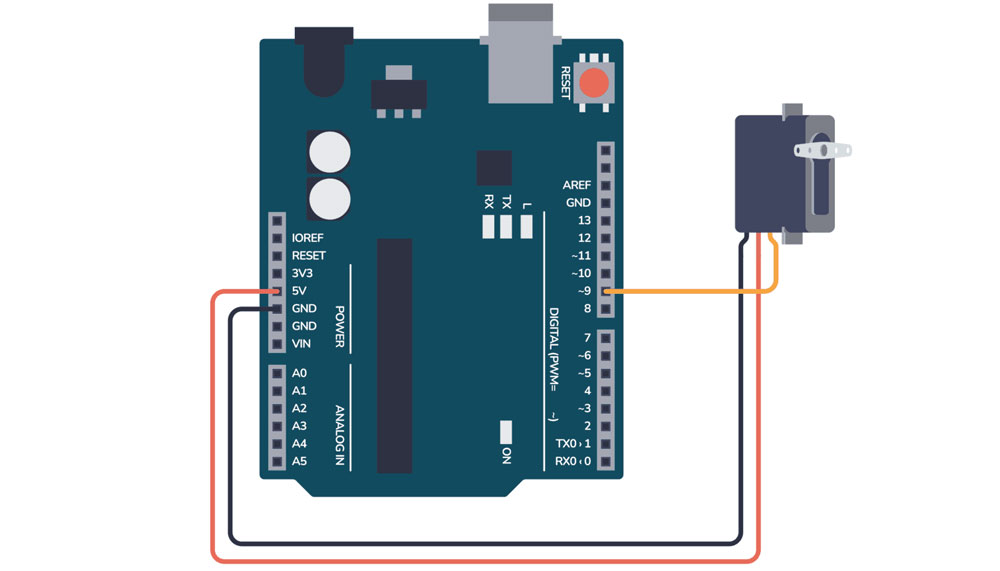 Підключення сервоприводу SG90 до Arduino